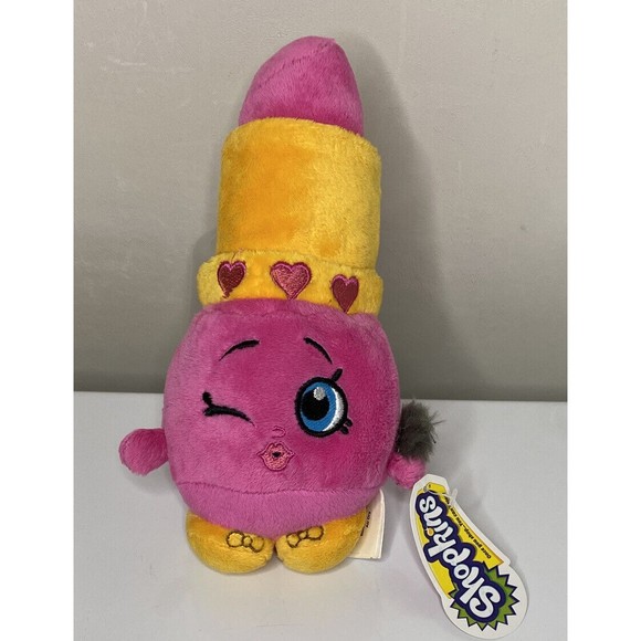 Shopkins | Toys | Fiesta Shopkins Lippy Lips Lipstick Plush Stuffed ...